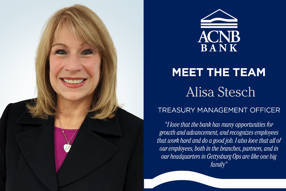 Employee Spotlight: Get to know Alisa Stesch | ACNB Bank