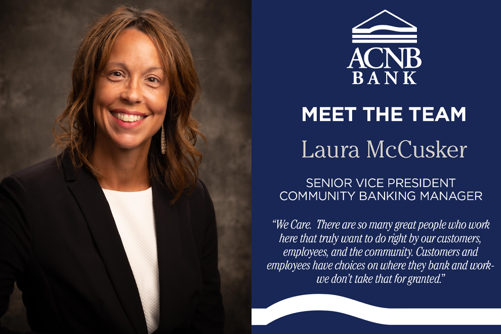 Employee Spotlight: Get to know Laura McCusker | ACNB Bank