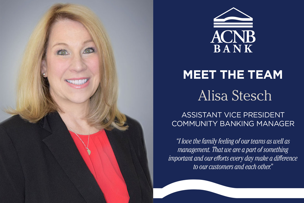 Employee Spotlight: Get to know Alisa Stesch | ACNB Bank