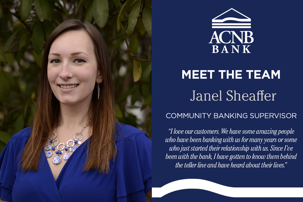 Employee Spotlight: Get to know Janel Sheaffer | ACNB Bank