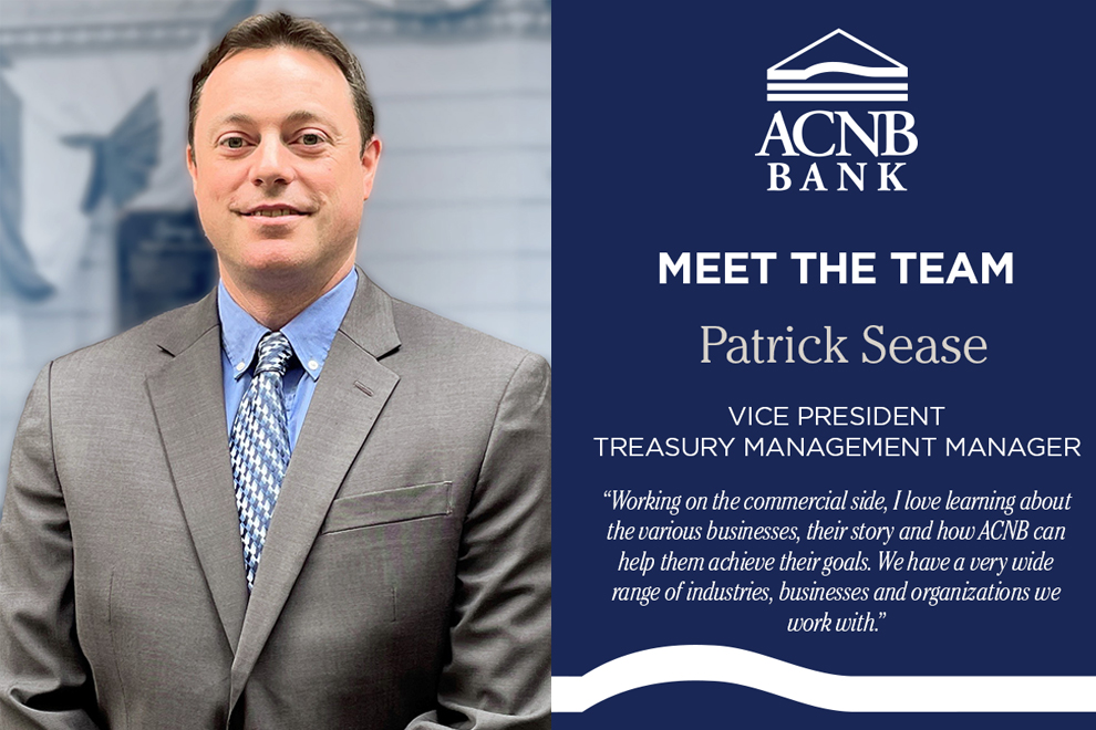 Employee Spotlight: Get to know Patrick Sease | ACNB Bank