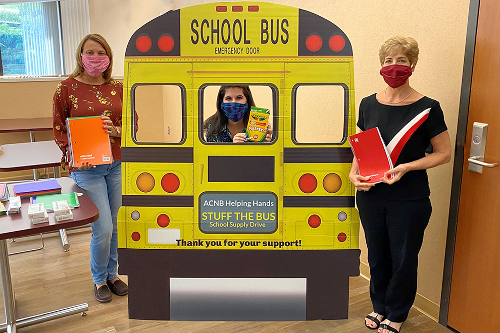 Helping Hands for Back to School | ACNB Bank