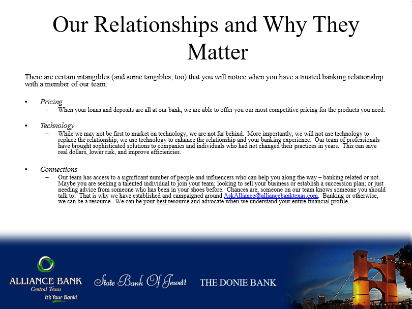 2021 Annual Shareholder Meeting Minutes | Alliance Bank Central Texas