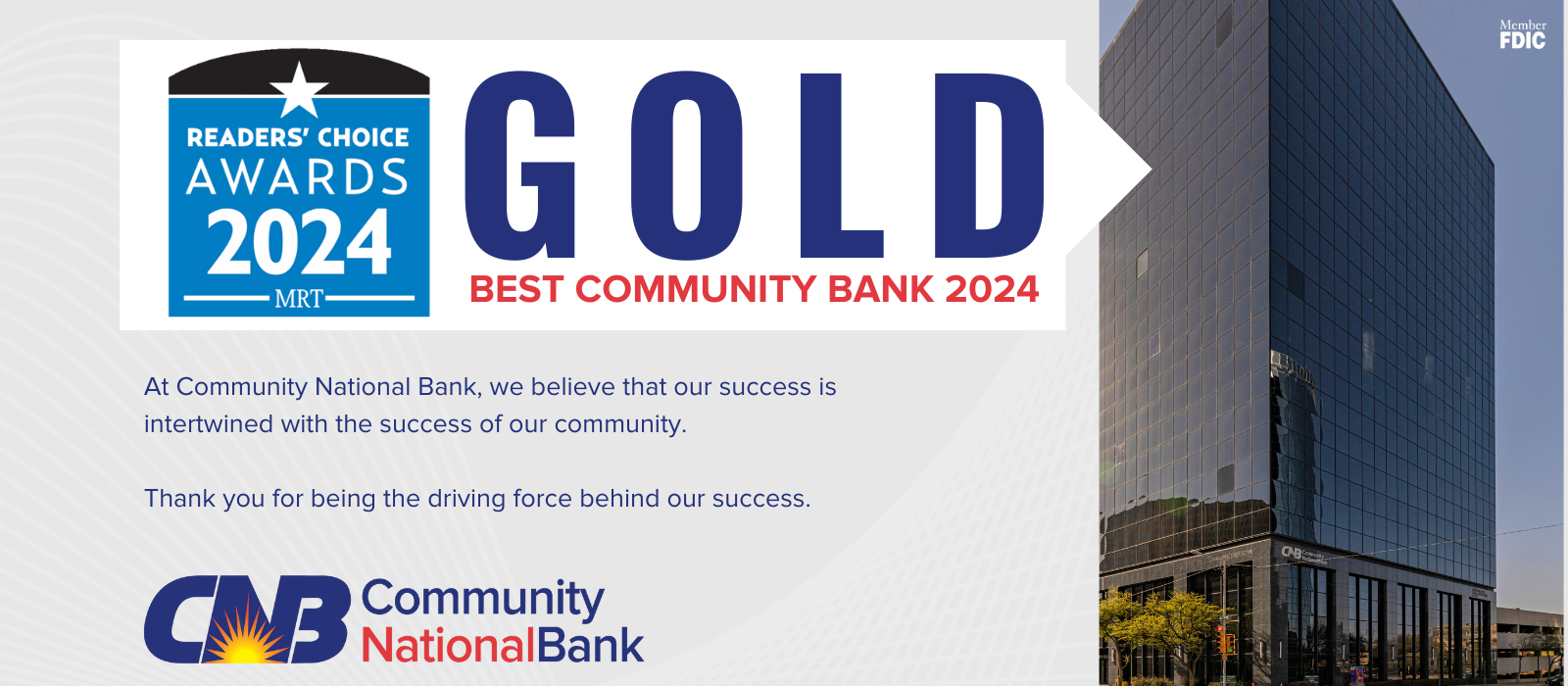 Best Community Bank - Gold | Community National Bank