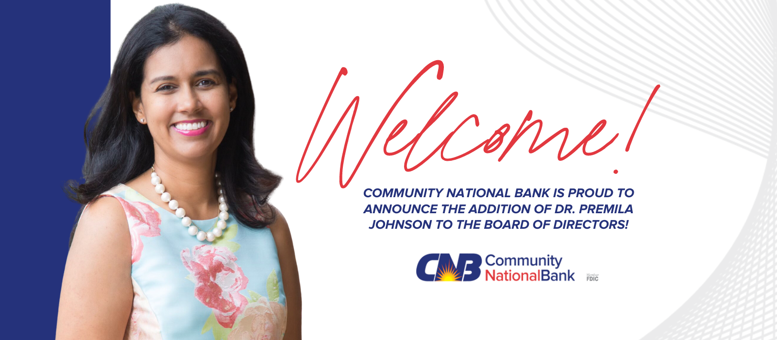 CNB Welcomes New Board Member | Community National Bank