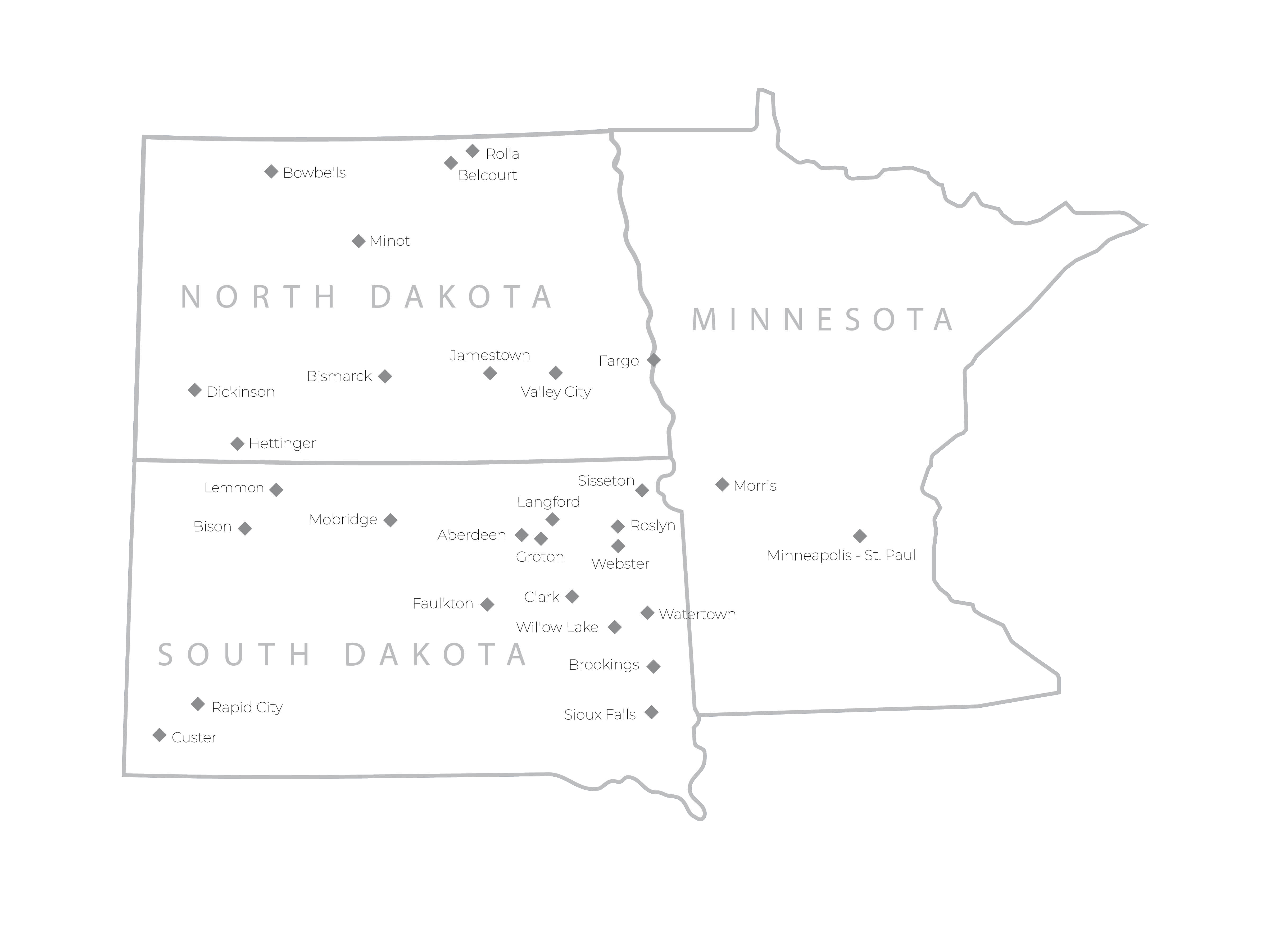 Locations | Dacotah Bank