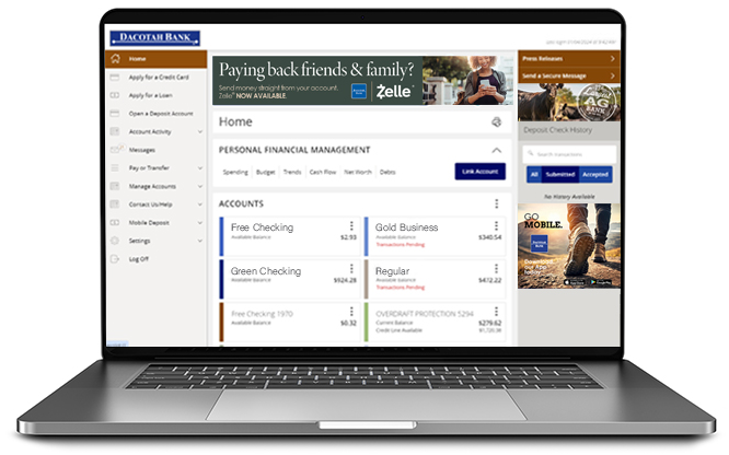 Business Online Banking | Dacotah Bank