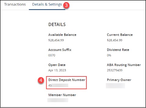 Electronic transaction (Direct Deposit or Payment) | Founders Federal ...