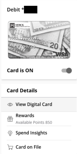 Debit Card Rewards | Merck Employees Federal Credit Union