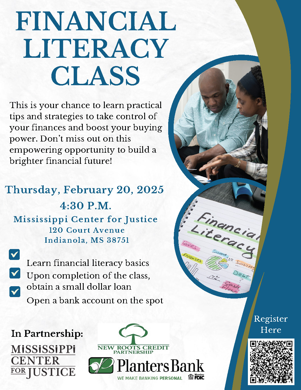 CreditUp Financial Literacy Class | Planters Bank