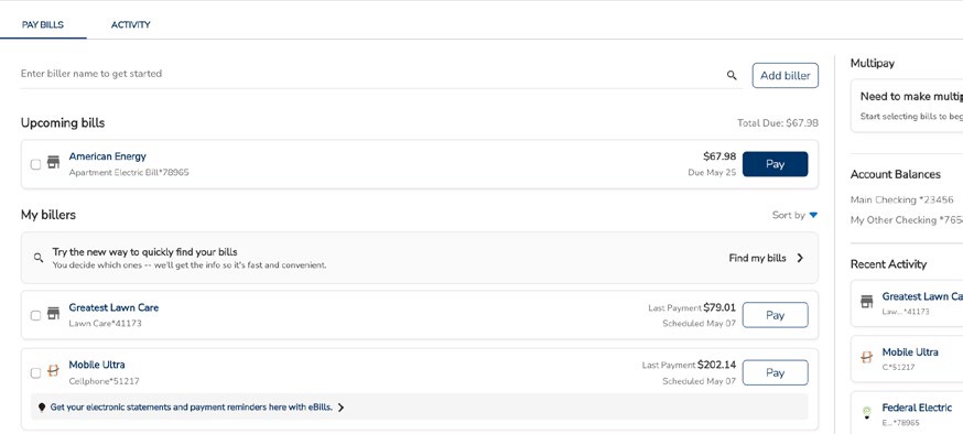 Bill Pay Service | Red River Credit Union