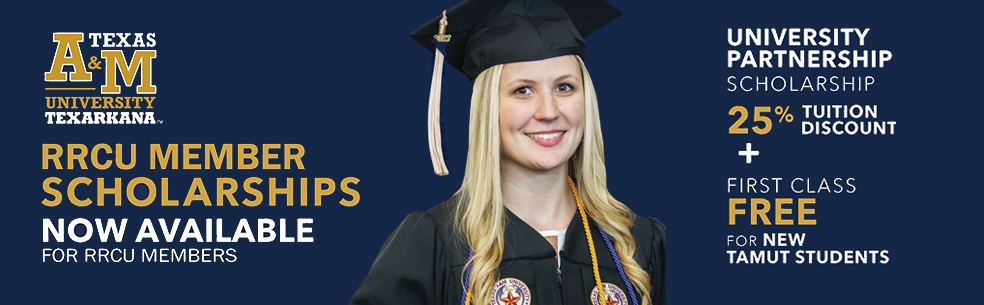 RRCU - TAMU-T Tuition Discount Qualification | Red River Credit Union