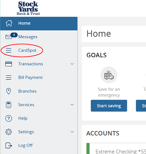 CardSpot | Stock Yards Bank & Trust