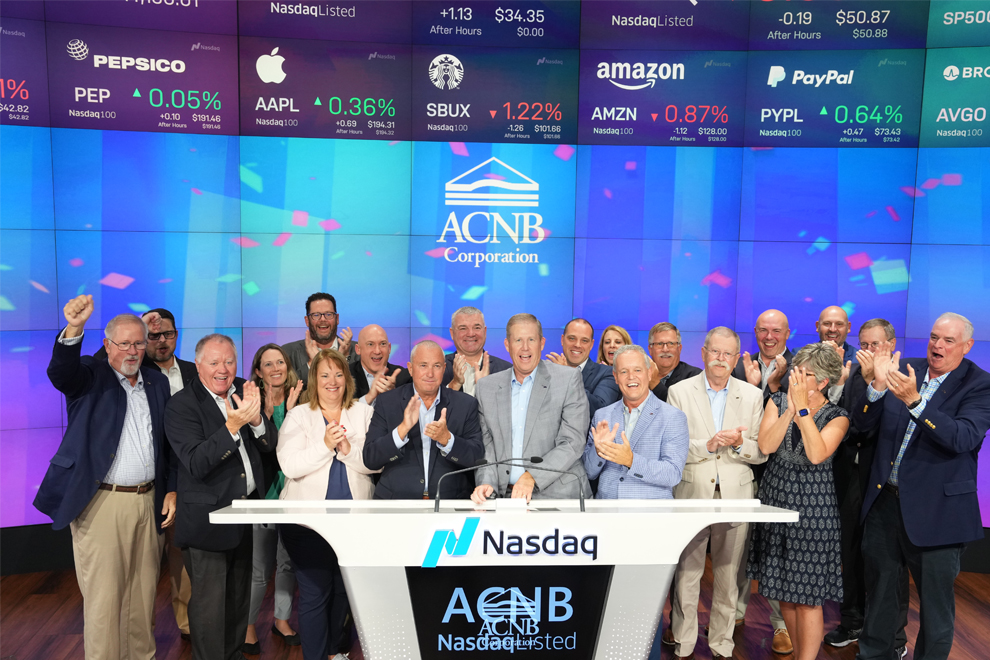 NASDAQ Closing Bell Ceremony | Traditions Bank