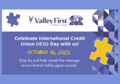 Celebrate International Credit Union (ICU) Day with us! | Valley First ...